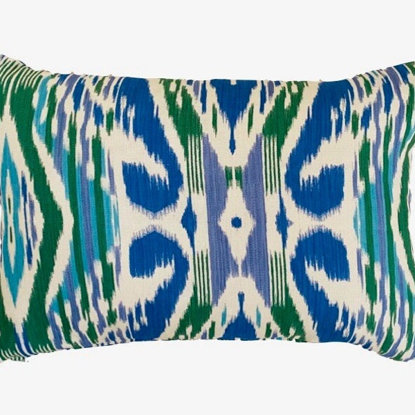 Ikat Cushion - Etsy UK