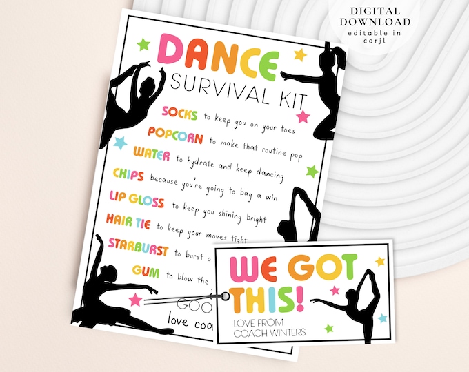 Starburst Candy Gift Tag: Good Luck for Athletes, Students (digital ...