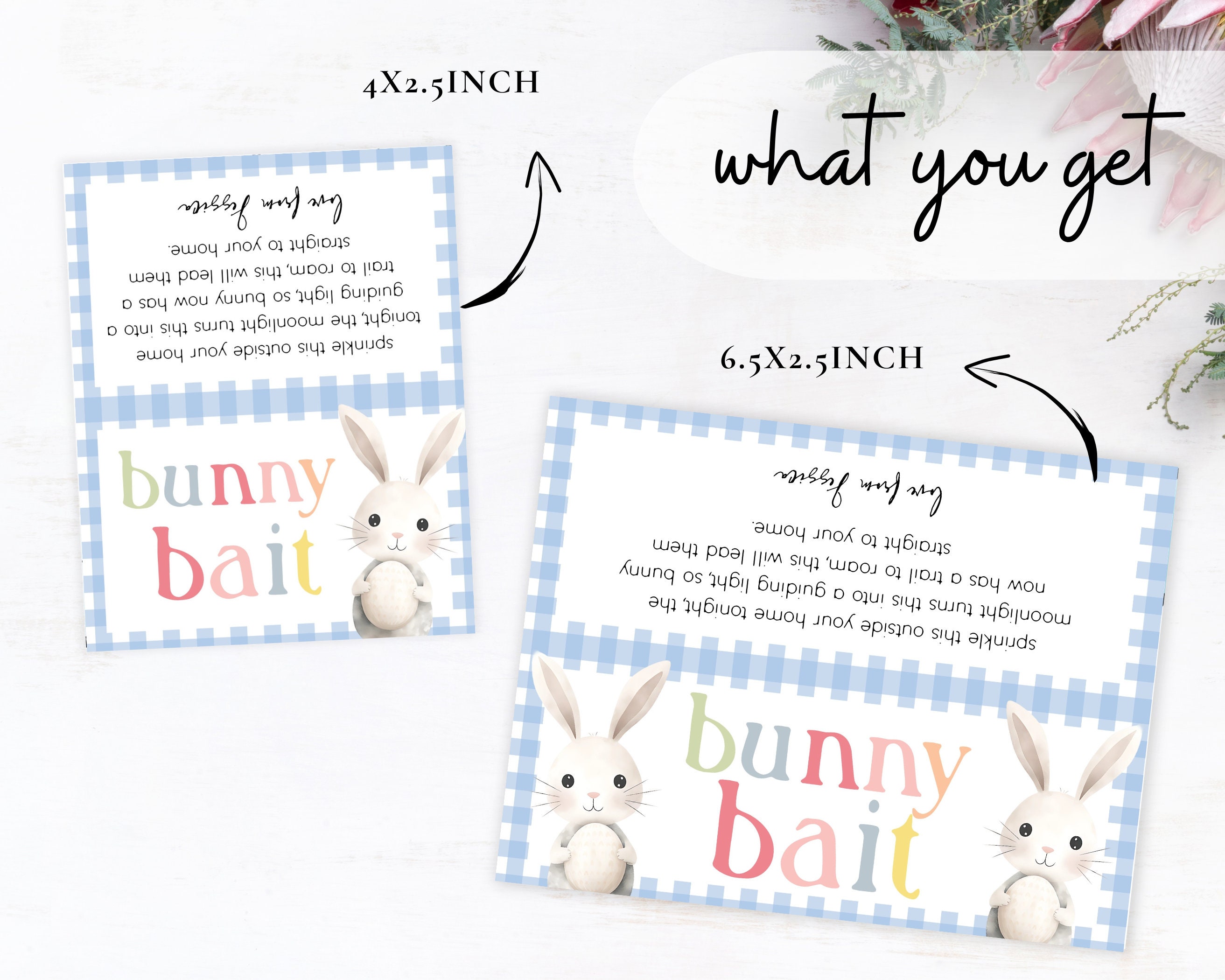 Printable Easter Treat Bag Toppers, Bunny Bait Toppers, Easter Bag ...