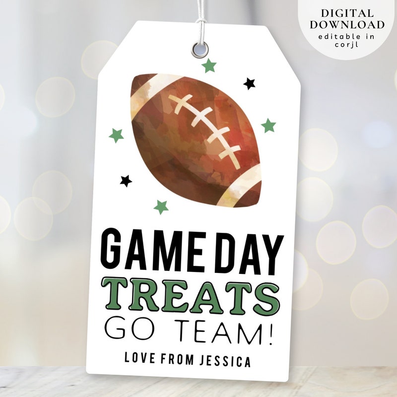 Football Goodie Bag - Etsy