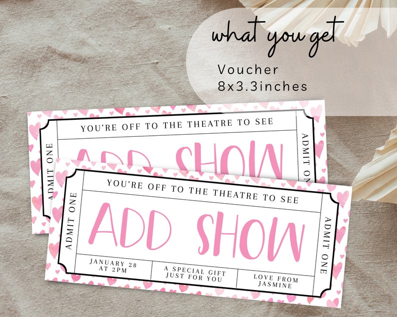 Editable Anniversary Gift Voucher, Dinner Date Valentine Voucher ...