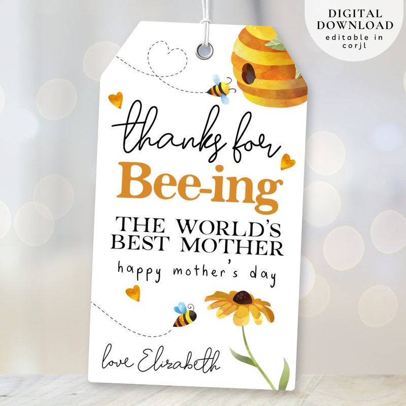 Honey Favor Tags - Etsy