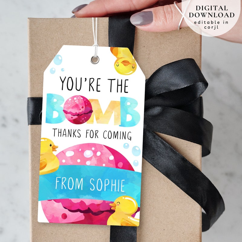 Bath Bomb Labels - Etsy