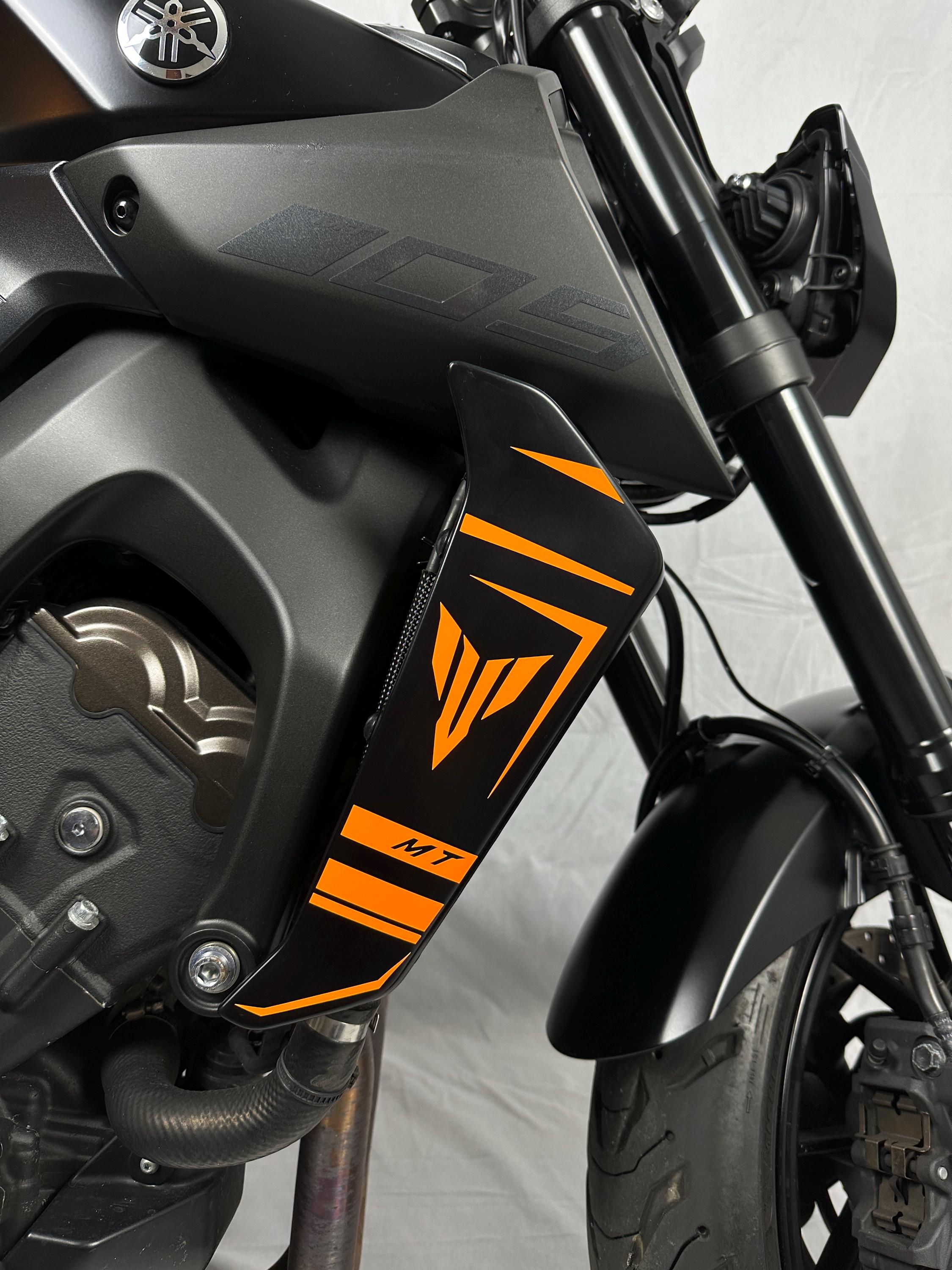 Yamaha MT09 Sticker Radiator Side Cover Sticker - Etsy