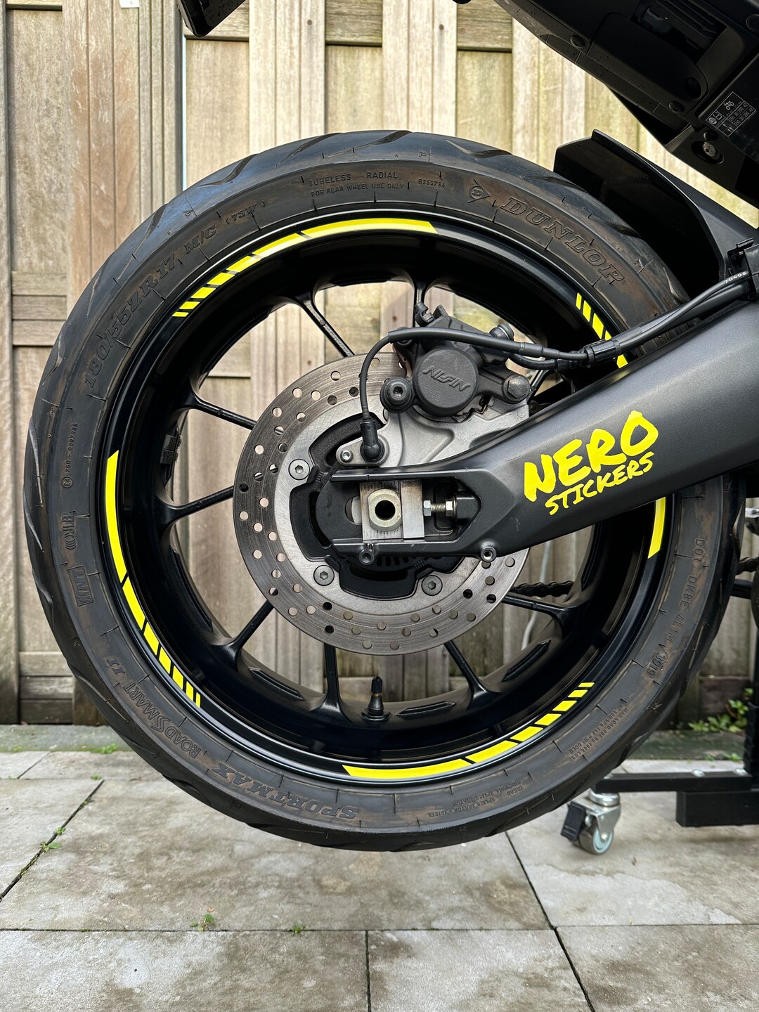Motorcycle Wheel Striping Stickers 004 - Etsy
