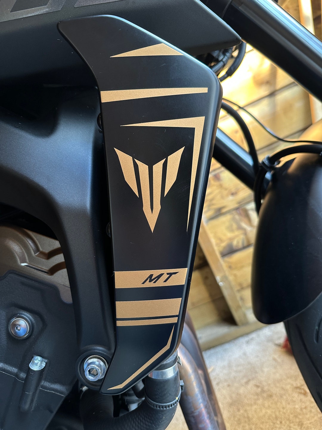 Yamaha MT09 Sticker Radiator Side Cover Sticker - Etsy