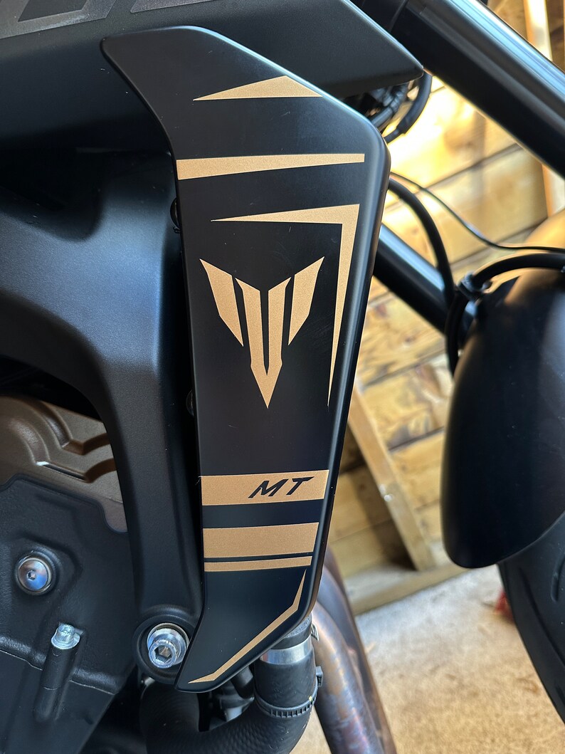 Yamaha MT09 Sticker Radiator Side Cover Sticker - Etsy