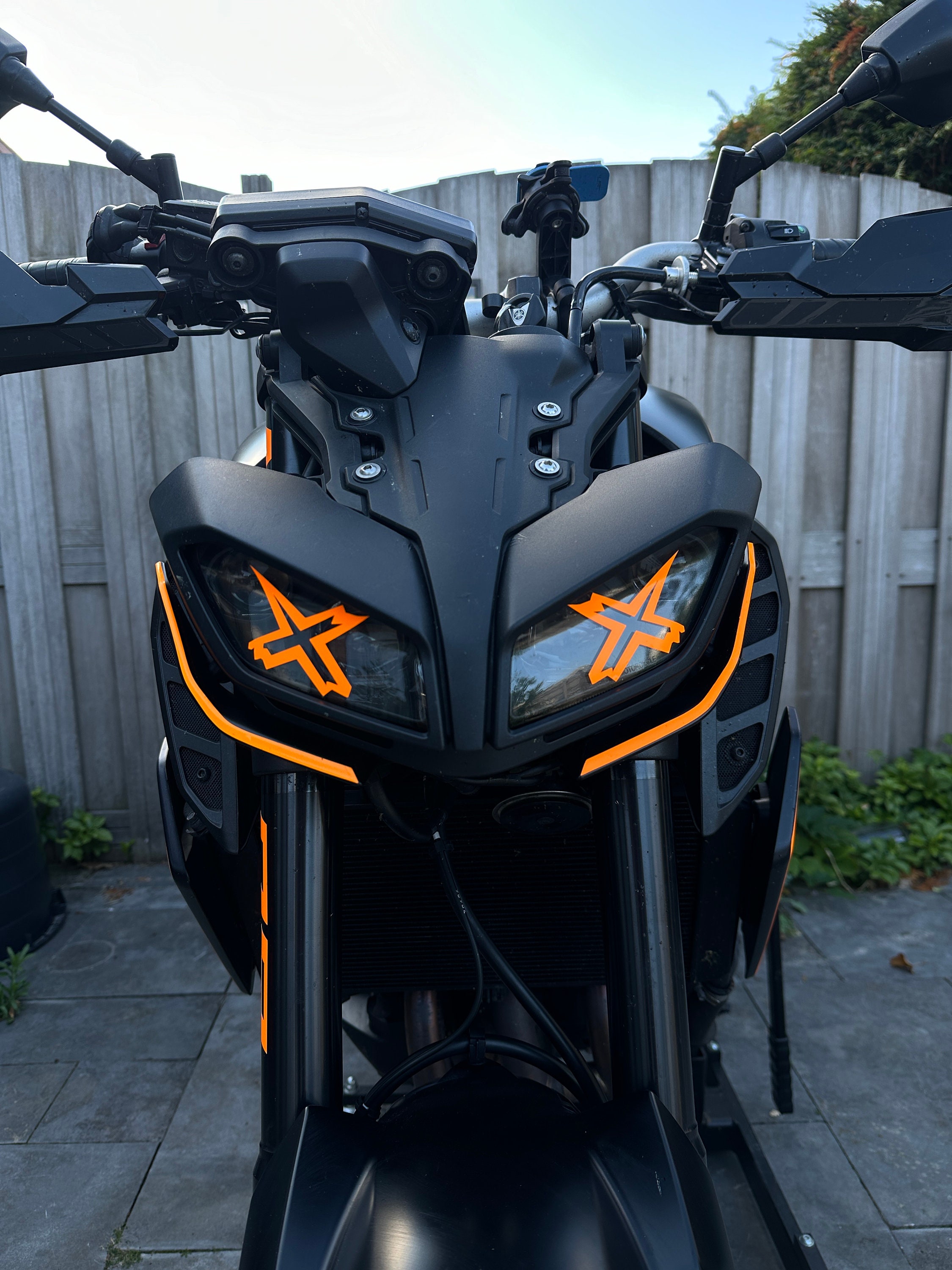 Yamaha MT09 Sticker Headlight X 2.0 - Etsy