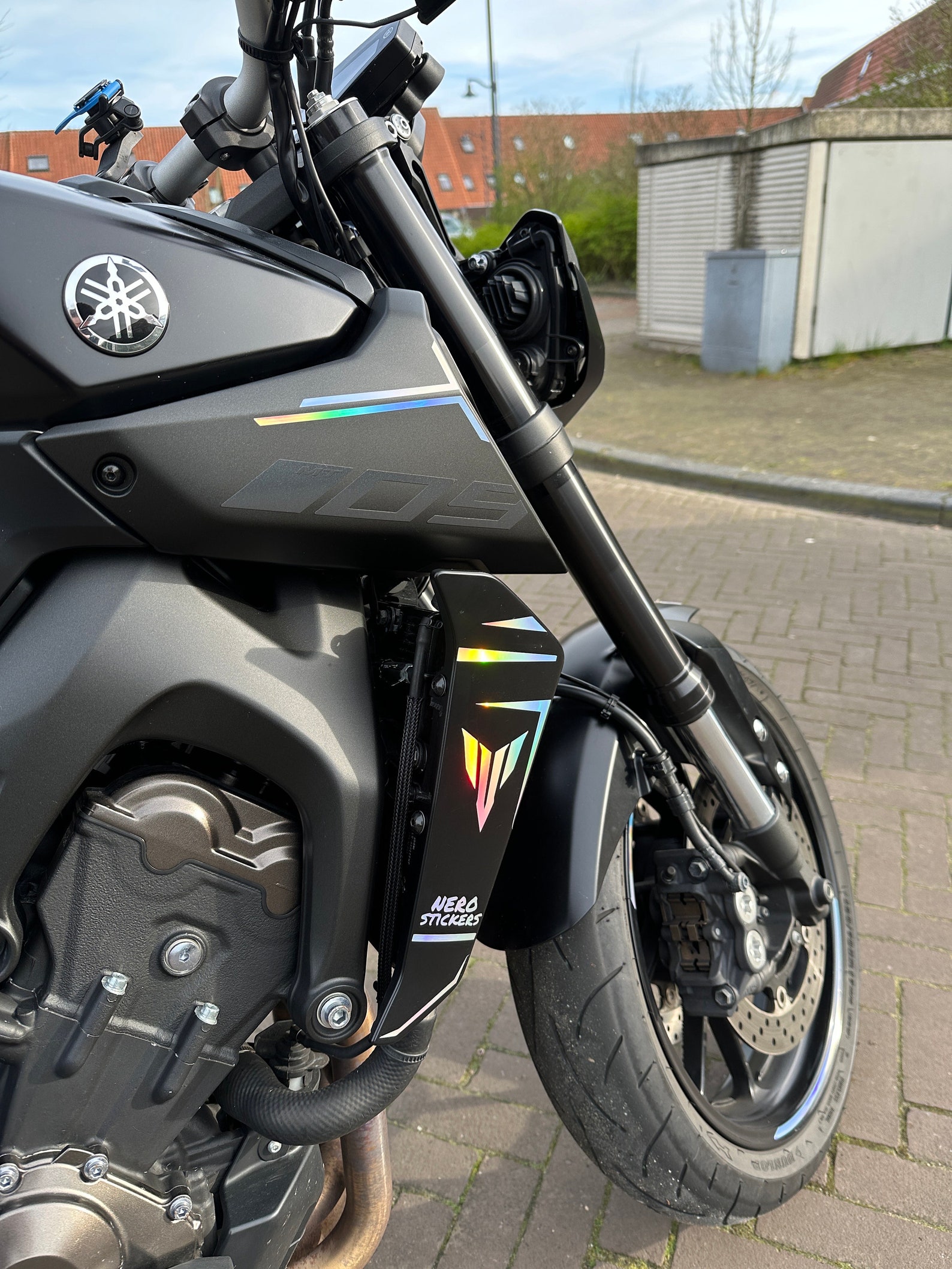 Yamaha MT09 Sticker Radiator Side Cover Sticker - Etsy