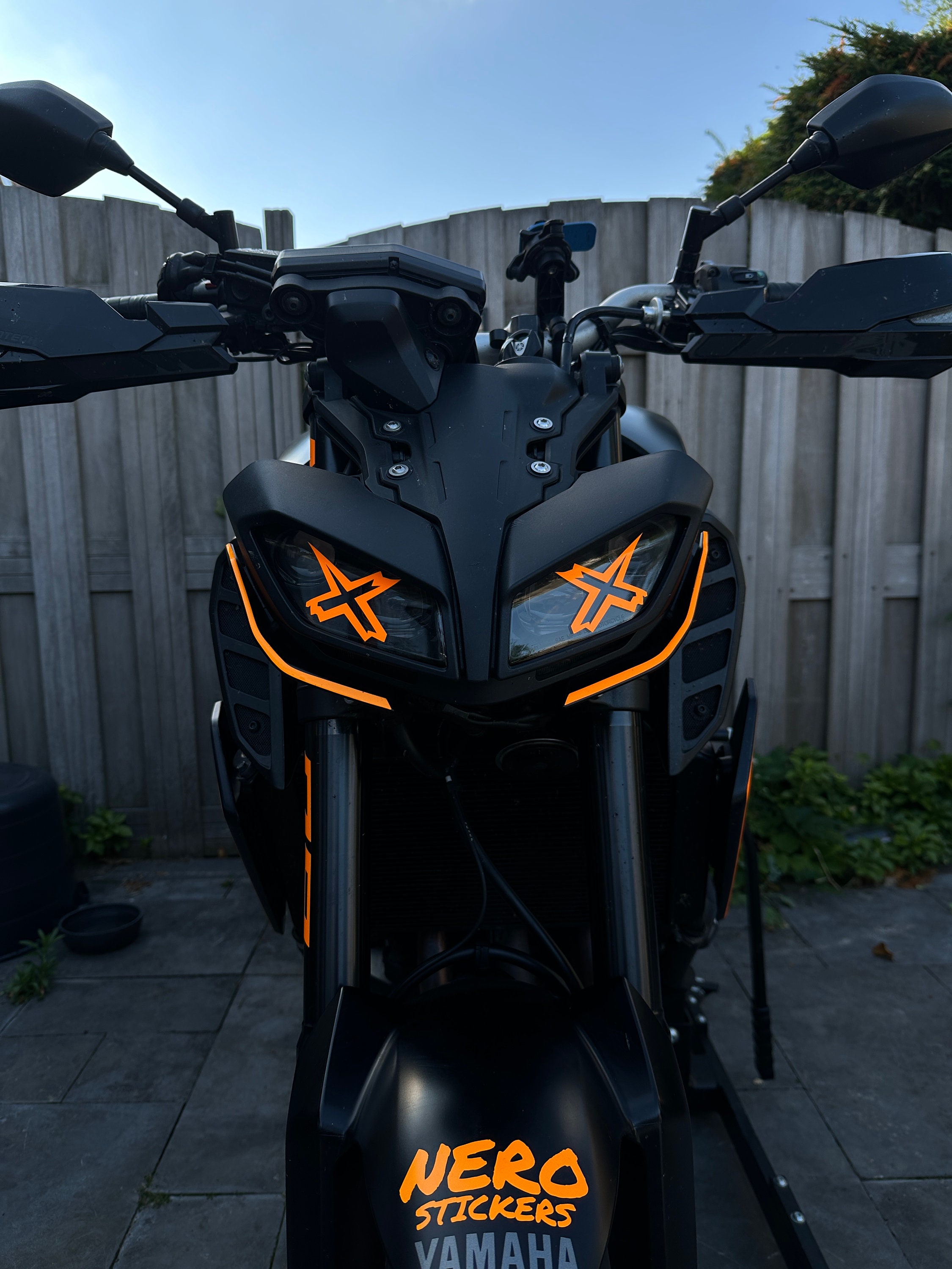 Yamaha MT09 Sticker Headlight X 2.0 - Etsy