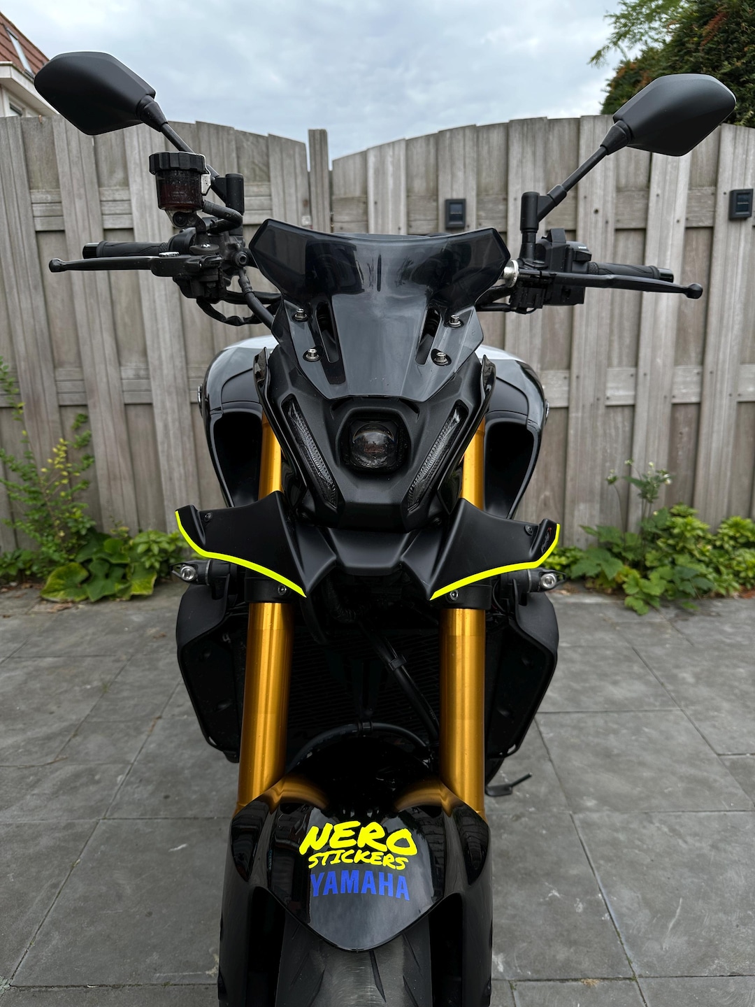 Yamaha MT09 Gen3 Front Spoiler Sticker FZ09 Sticker (PUIG SPOILER ...