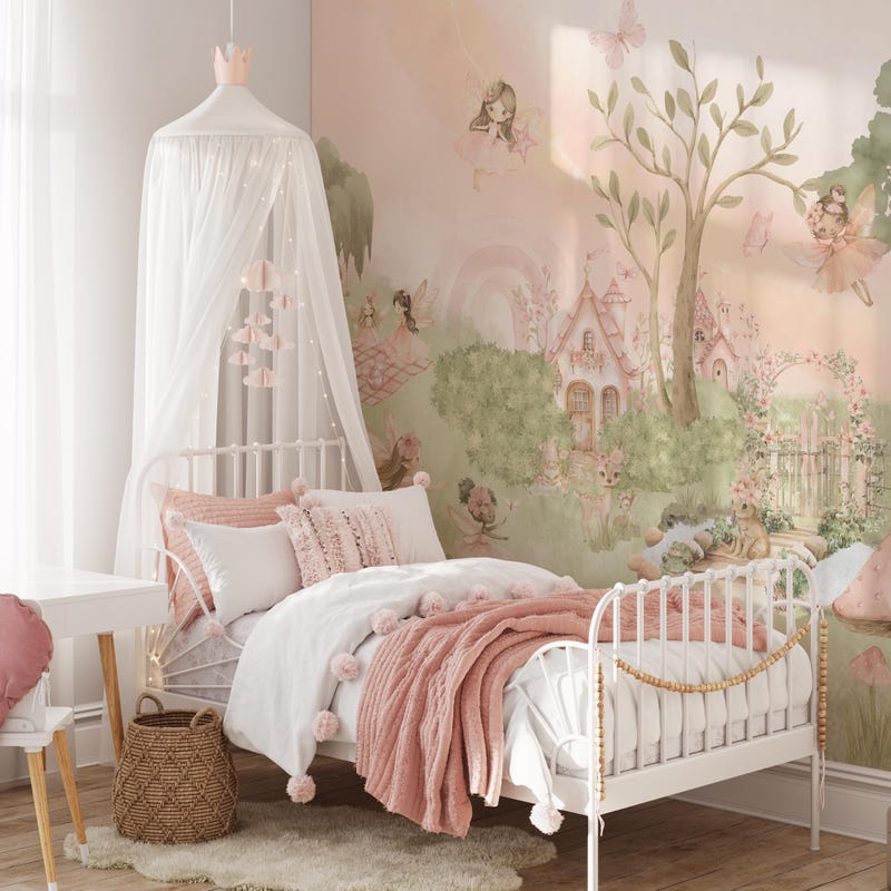 Fairy Wallpaper Mural - Etsy