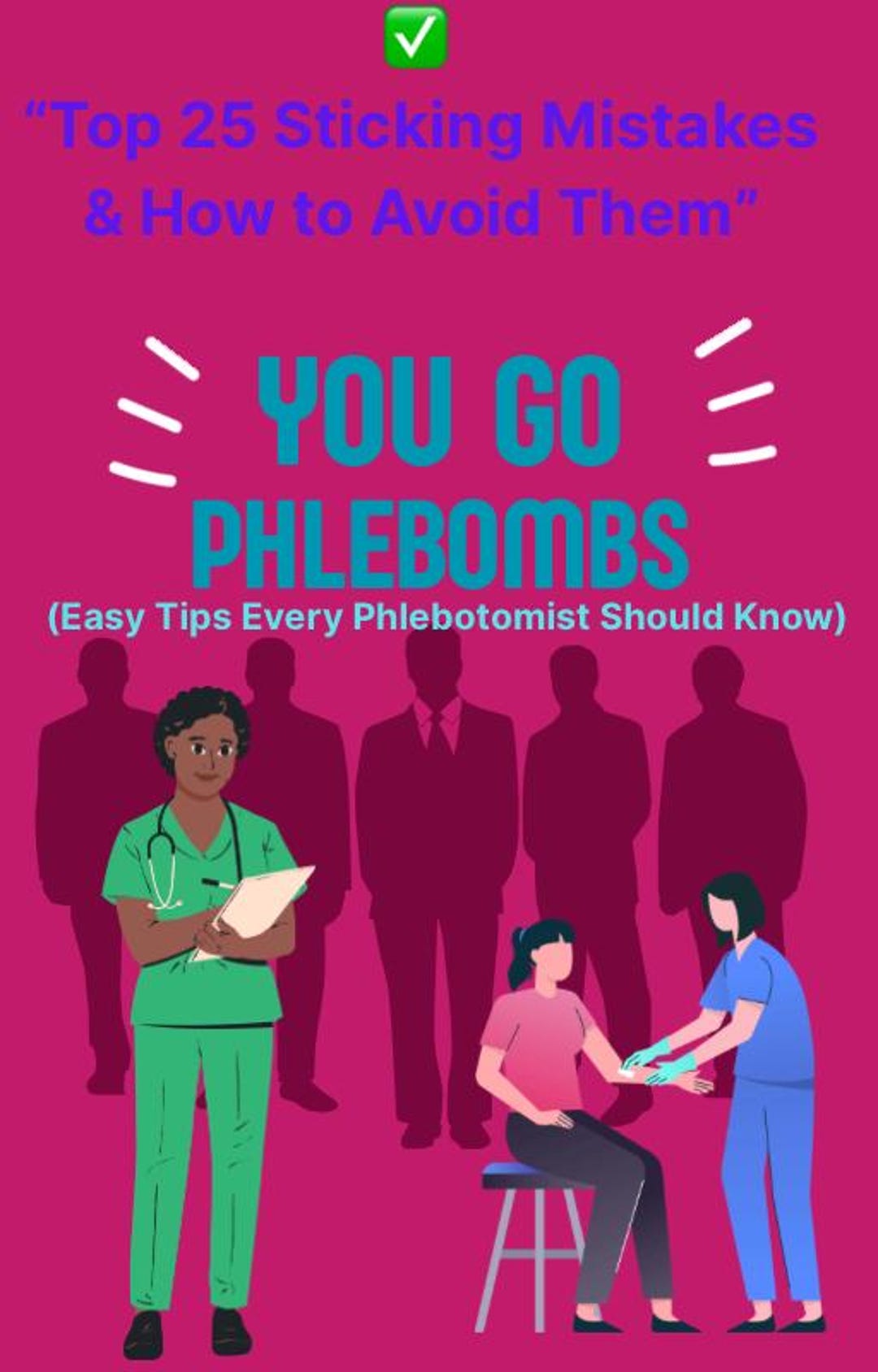 Top 25 Phlebotomy Mistakes & How to Avoid Them - Etsy