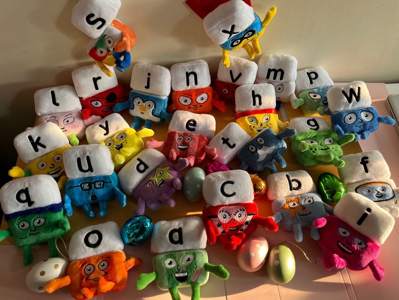 Alphablocks Phonic Plushes - Etsy