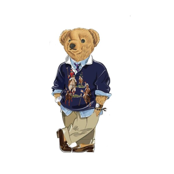 Polo Bear Svg - Etsy