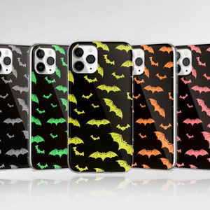 Bats Phone Case Halloween Cover Fit for iPhone 16 Pro Max 15 14 13 12 ...