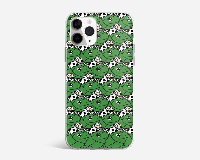 Cowboy Frog Phone Case Cute Frogs Cover Fit for iPhone 17 Pro Max, 16e ...