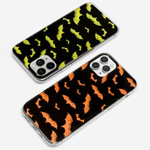 Bats Phone Case Halloween Cover Fit for iPhone 16 Pro Max 15 14 13 12 ...