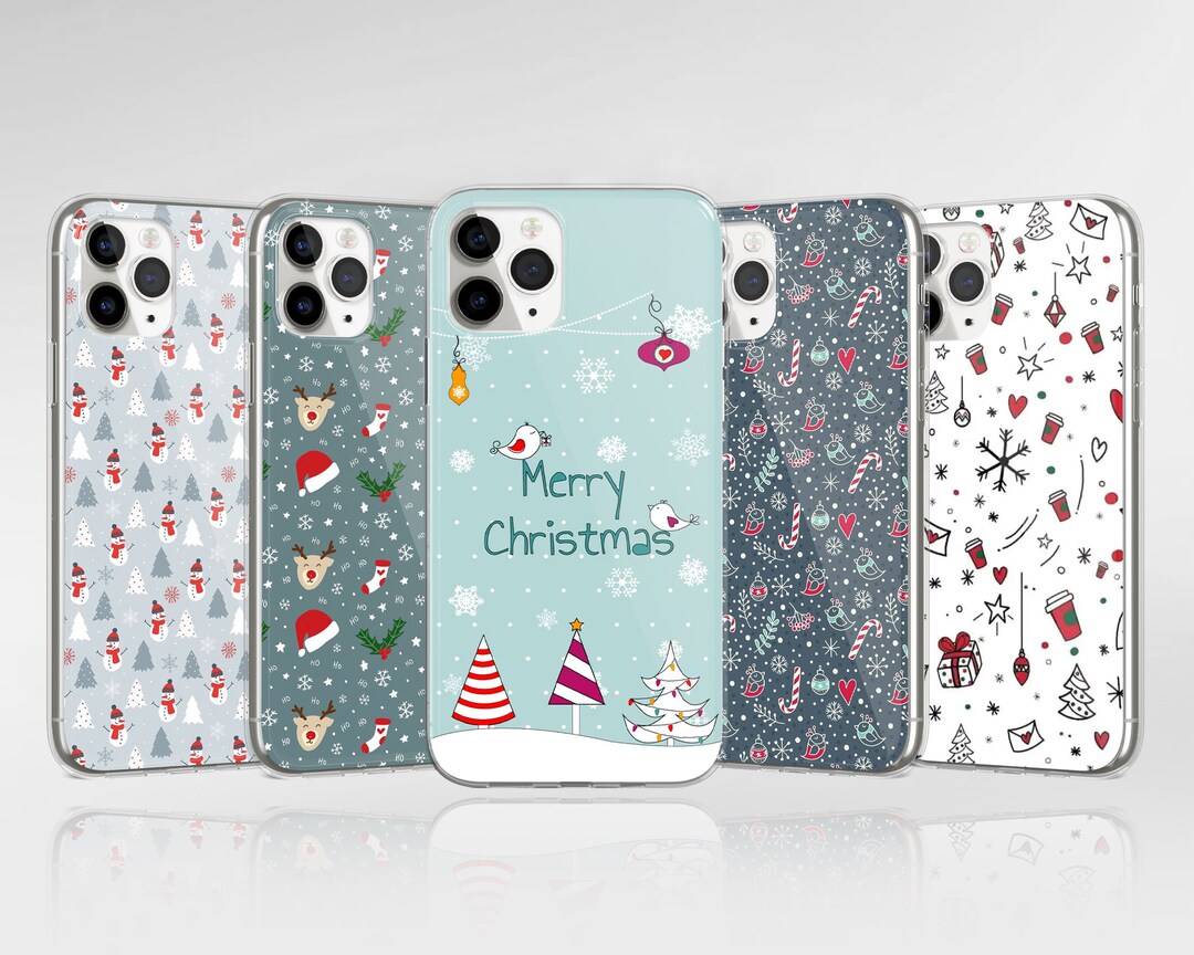 Christmas Phone Case Xmas Cover Fit for iPhone 17 Pro Max, 16e, 15, 14 ...