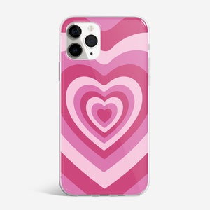 Hearts Phone Case Expanding Heart Cover Fit for iPhone 17 Pro Max, 16e ...