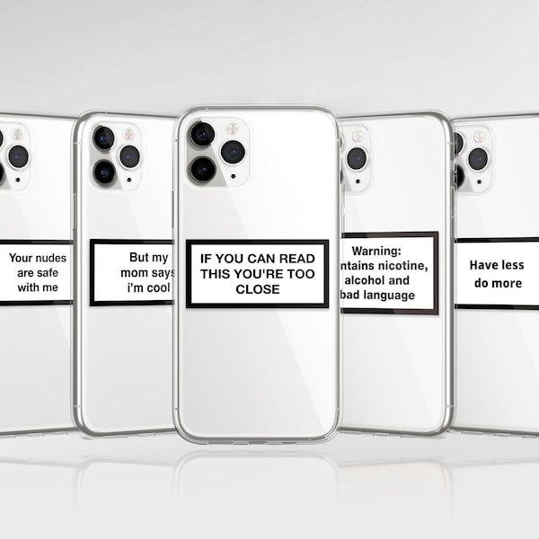 Quote iPhone Case - Etsy UK