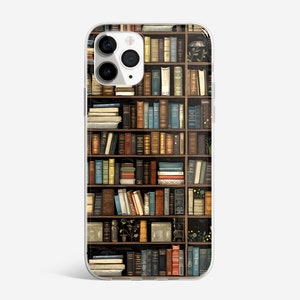 Book Phone Case Book Lover Cover Fit for iPhone 17 Pro Max, 16e, 15, 14 ...