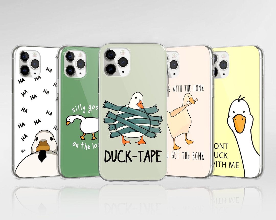 Duck Phone Case Silly Goose Animal Cover Fit for iPhone 17 Pro Max, 16e ...