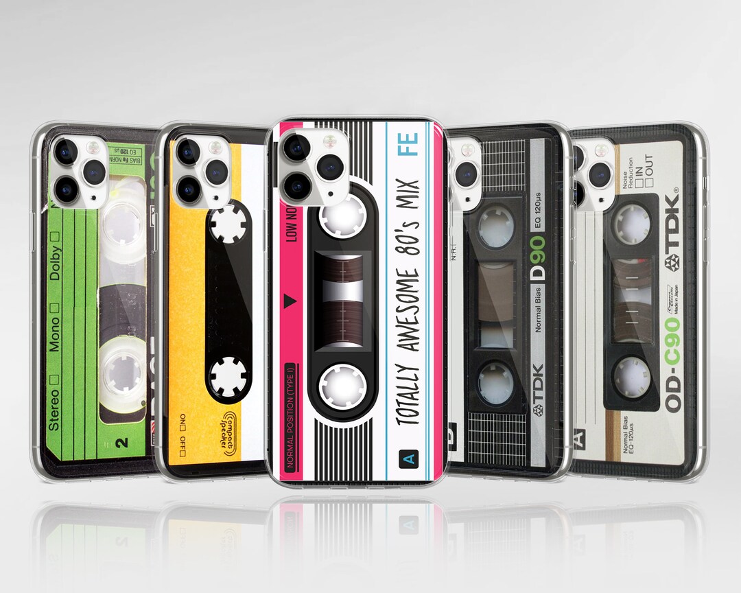 90s Cassette Tape Phone Case Retro Vintage Cover Fit for iPhone 17 Pro ...