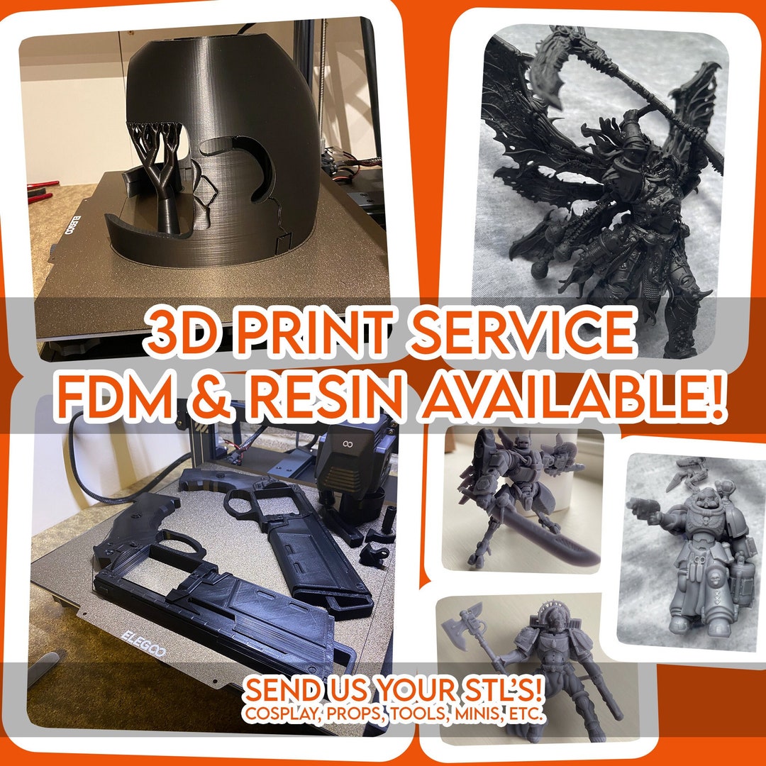 Custom 3D Print Services by Pmprinting - Send Us Your Stls! - Etsy UK