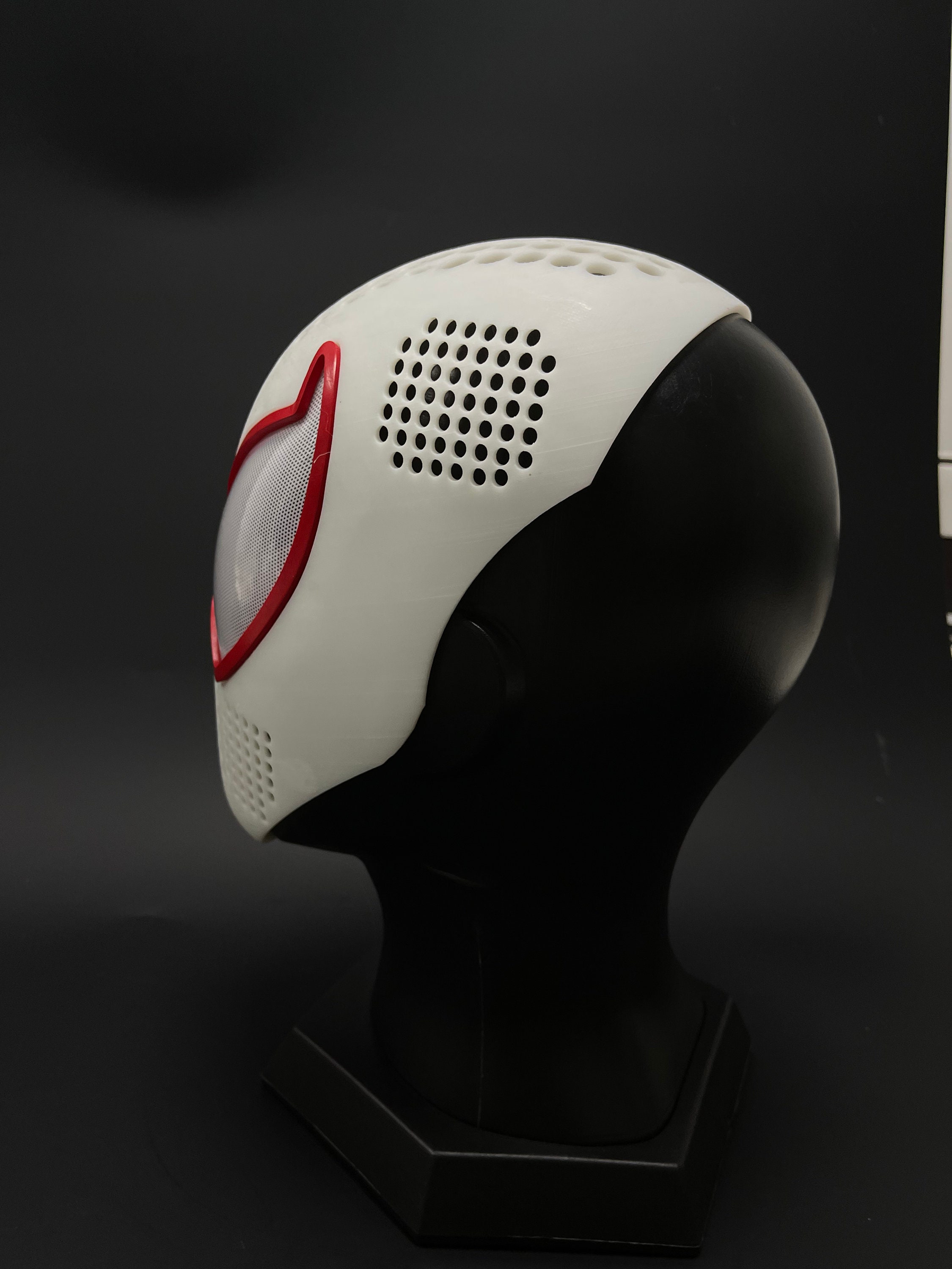Scarlet Spidermanspider-man 3D Faceshell and Lenses - Etsy