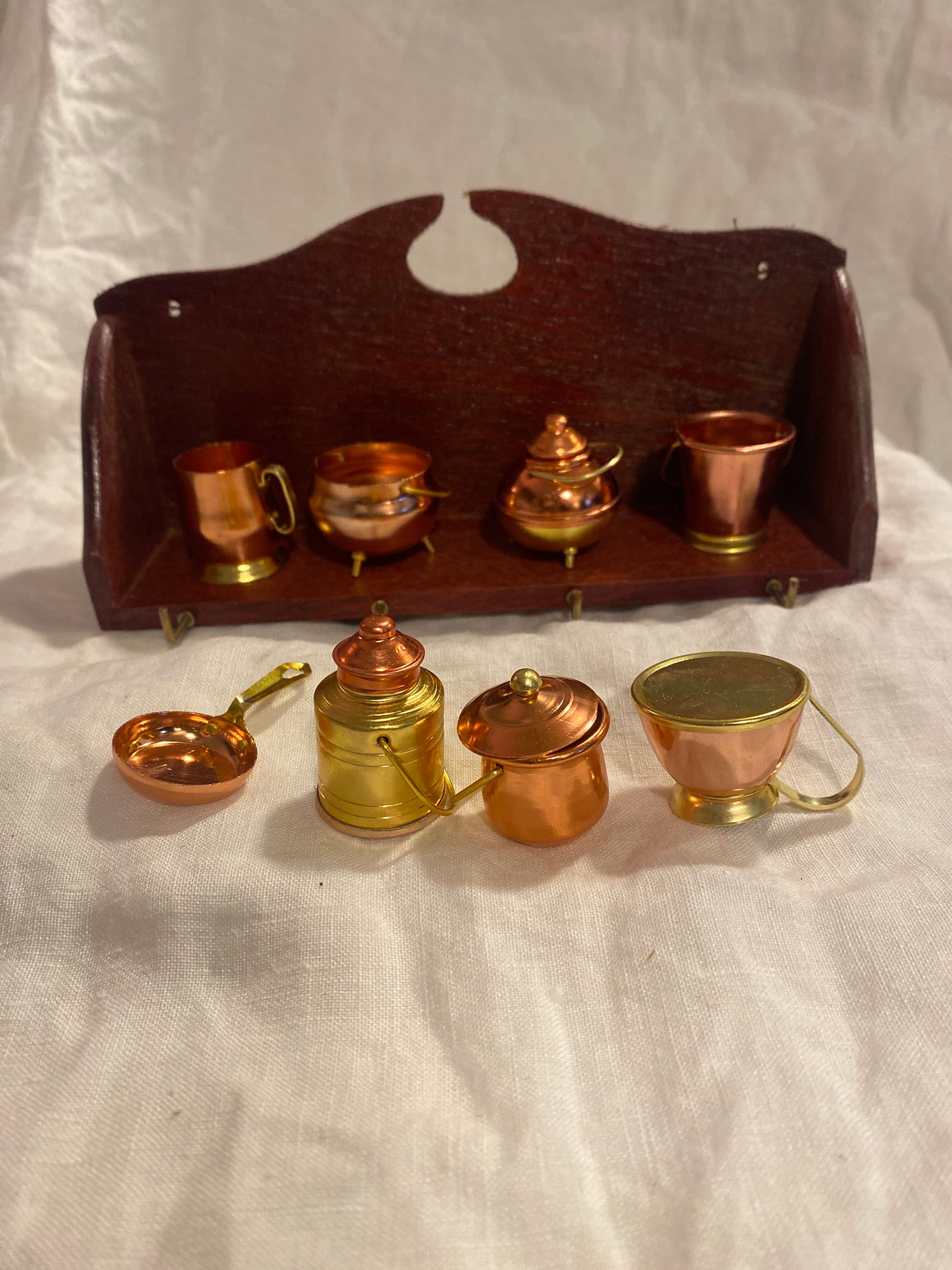 Vintage Copper Miniatures - Etsy