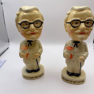 Vintage KFC Colonel Sanders Bobble Head 1967 - Etsy