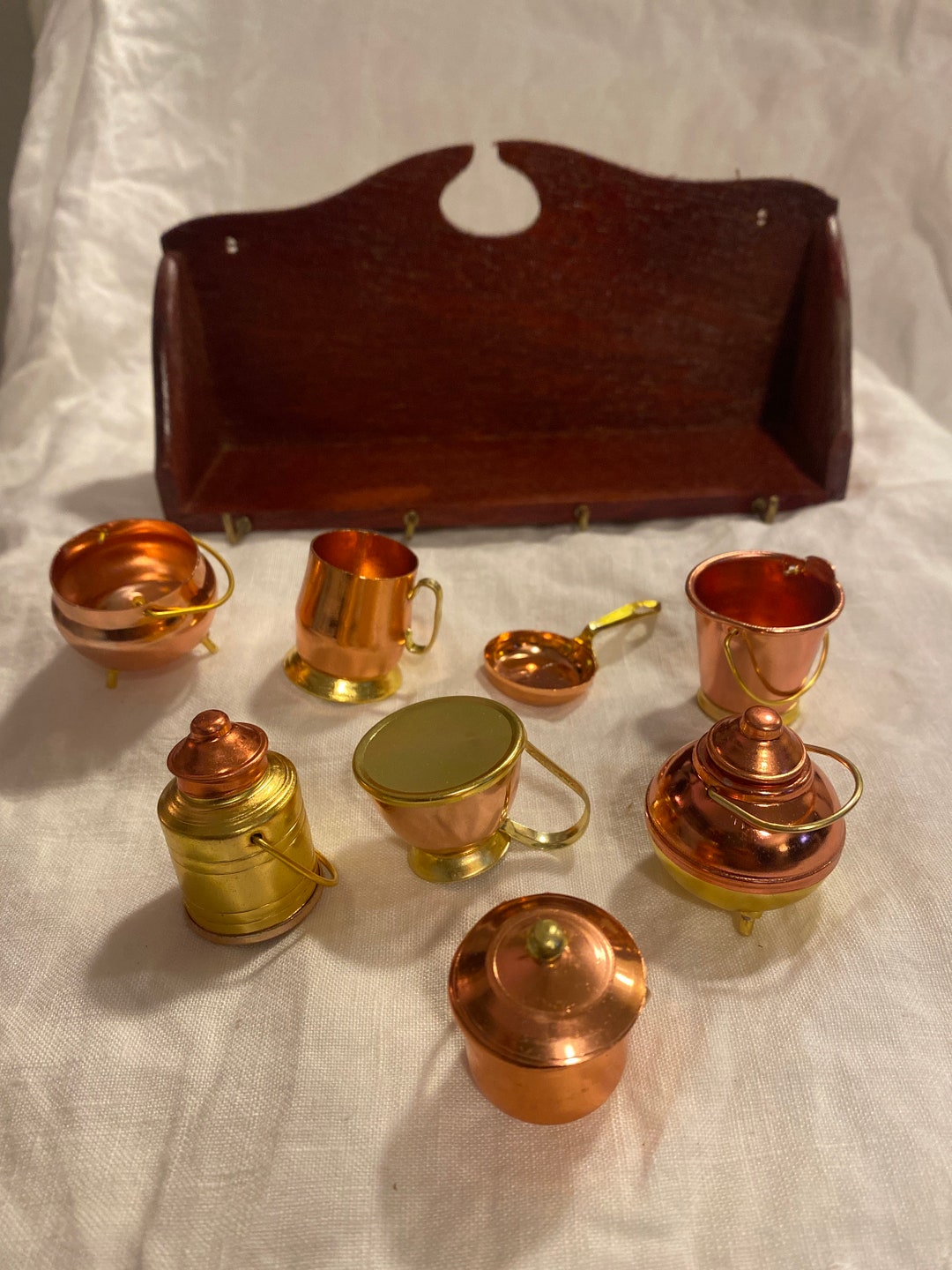 Vintage Copper Miniatures - Etsy