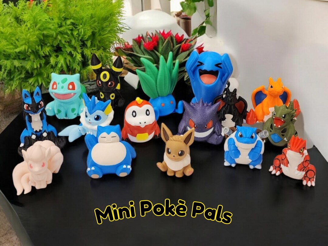 2" Mini Poke Pals Figures - Etsy