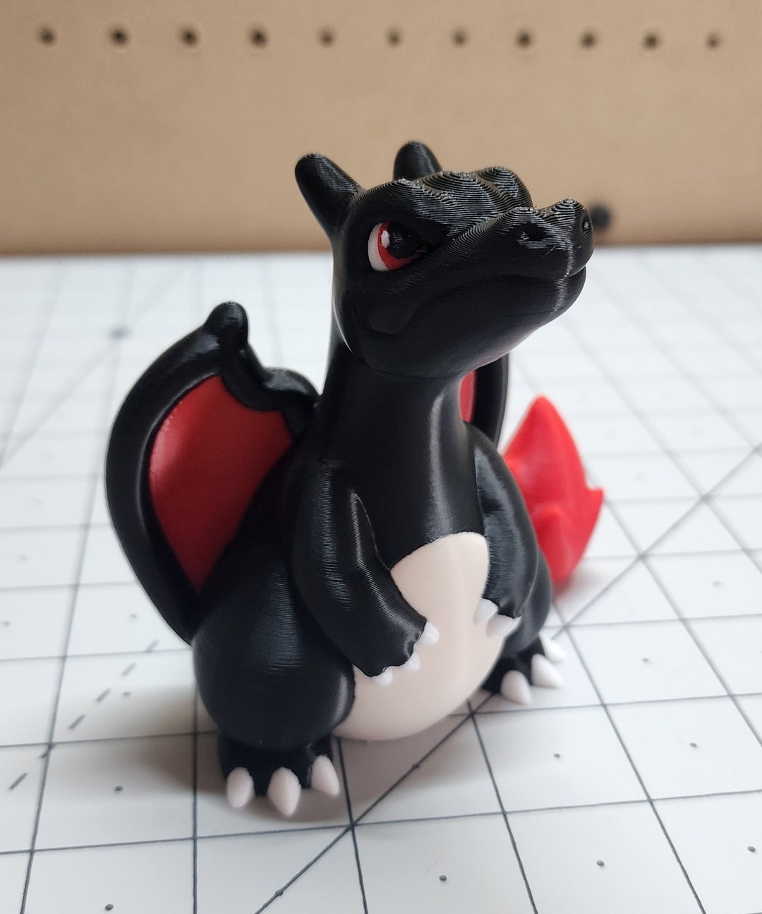 Shiny Charizard Figure - Etsy