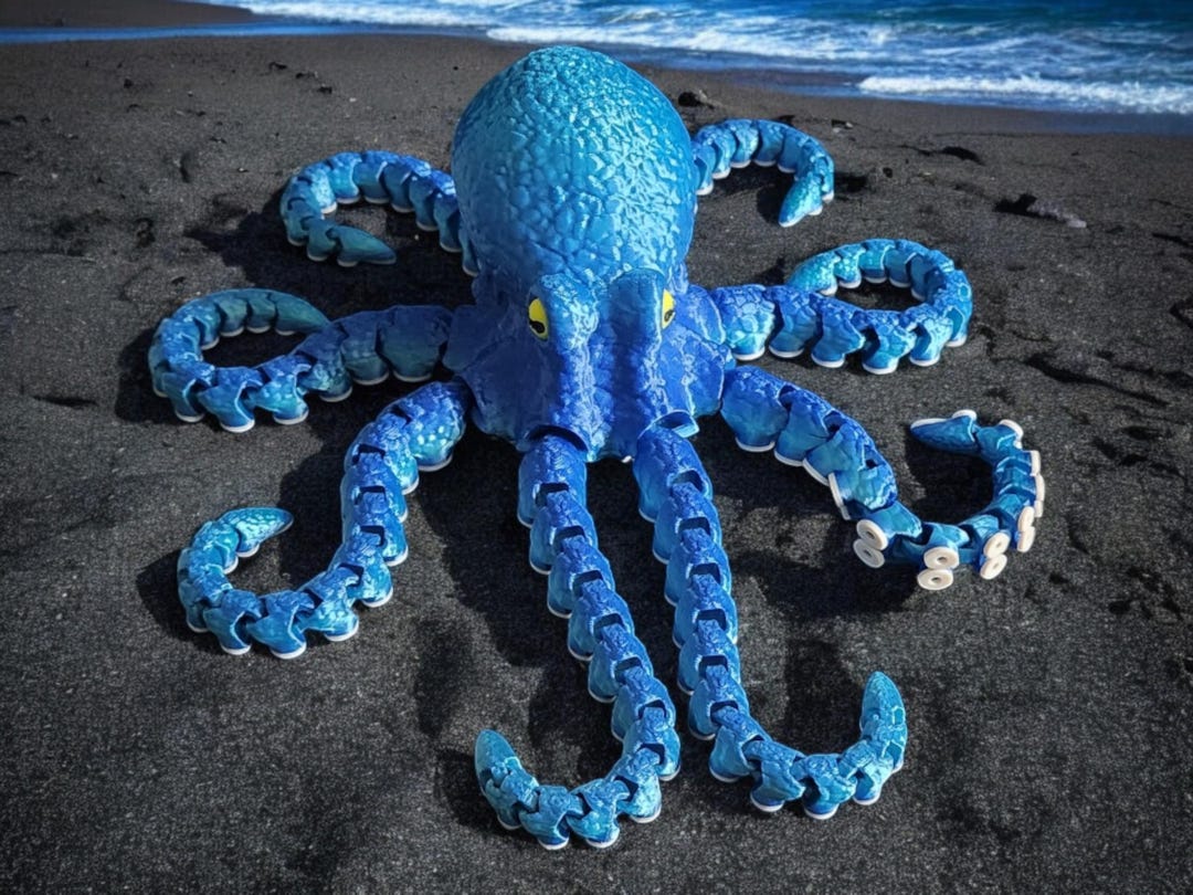 Octopus Fidget - Etsy