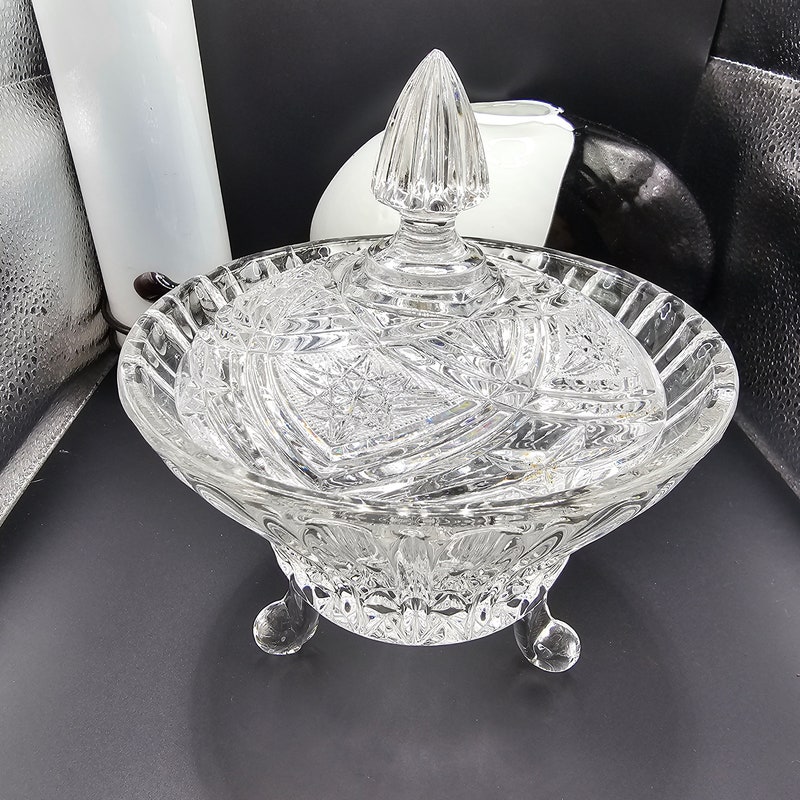 Crystal Candy Dish - Etsy