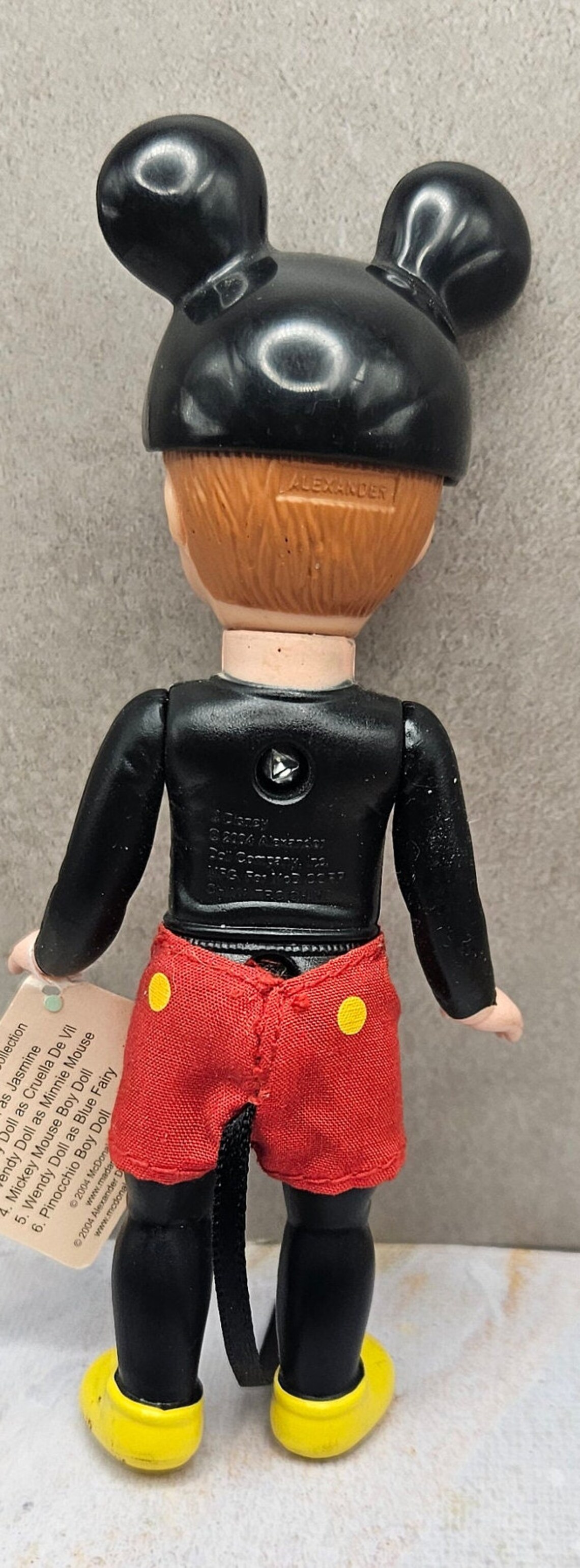 Madame Alexander Mickey Mouse Boy Doll Mcdonald's Mouseketeers D3/21 - Etsy