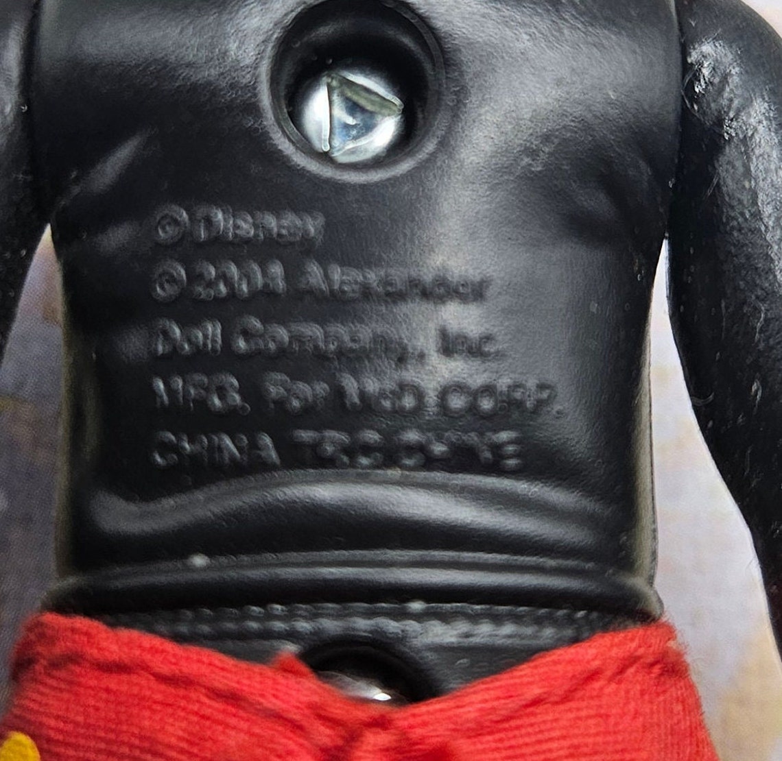 Madame Alexander Mickey Mouse Boy Doll Mcdonald's Mouseketeers D3/21 - Etsy