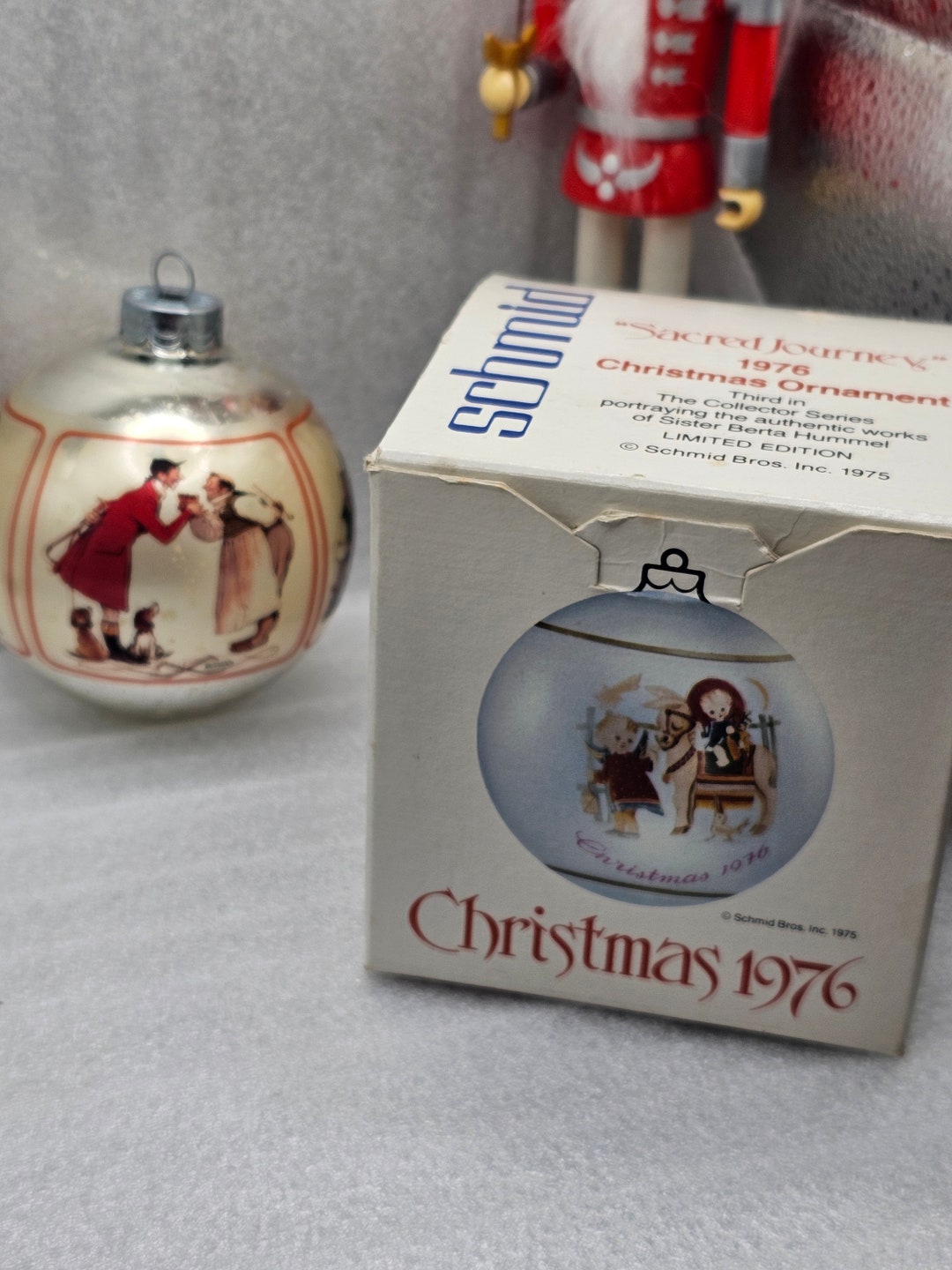 Sacred Journey, Sister Berta HUMMEL 1976 CHRISTMAS Ornament Schmid Bros ...