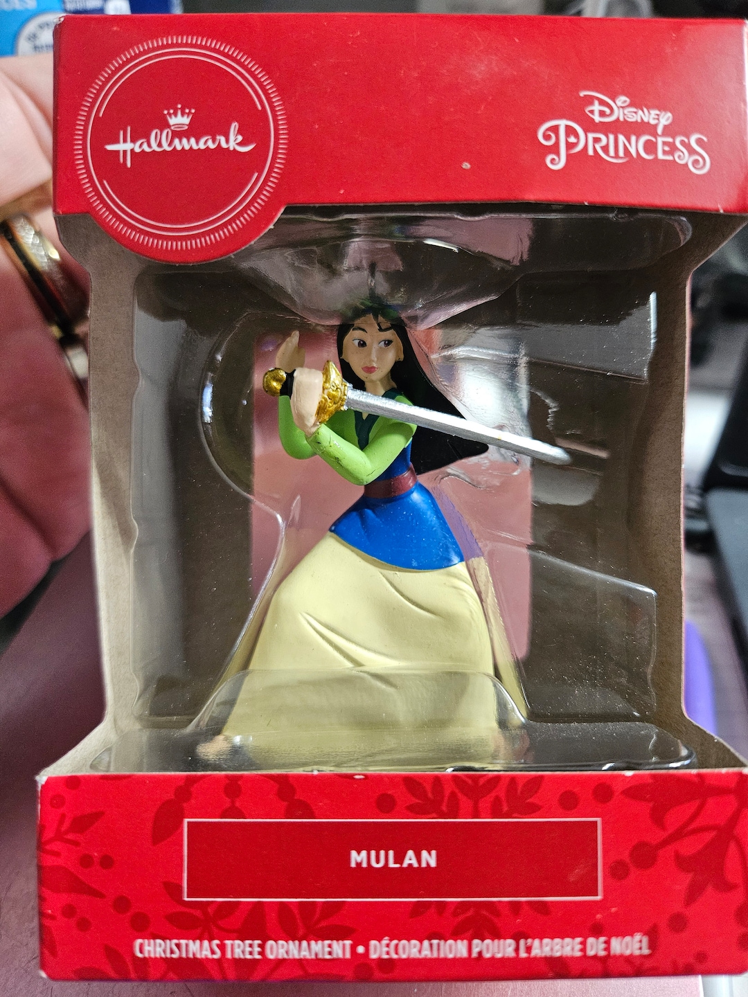 NEW 2020 Hallmark Redbox Disney Princess Disney's Mulan Christmas ...