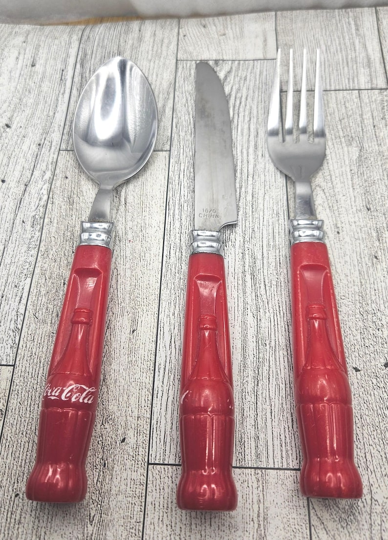 Vintage Gibson Coca Cola Coke Flatware A8/16 - Etsy