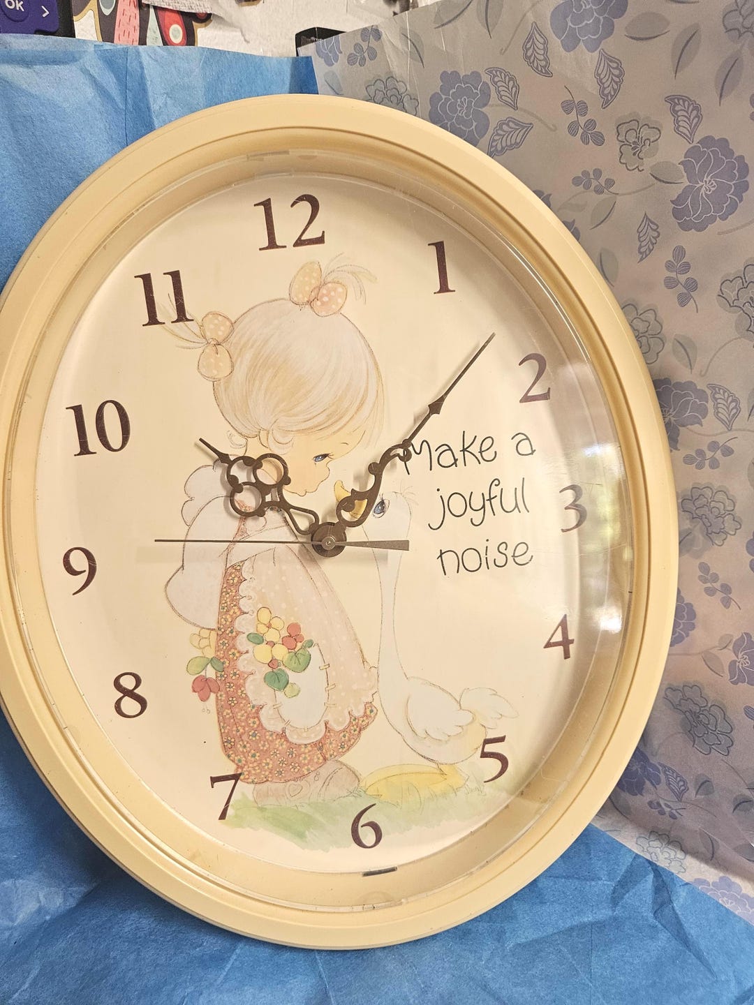 Precious Moments, Seth Thomas Wall Clock, Joyful Noise - Etsy