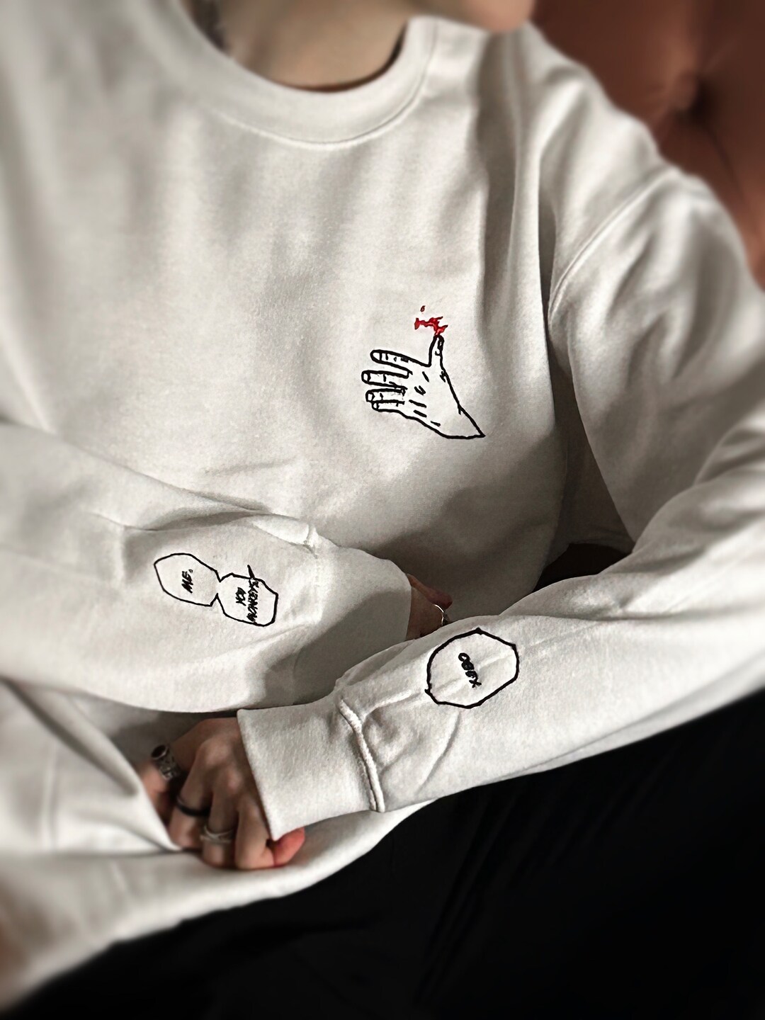 Suguru Geto Cult Leader “obey Me” Embroidered Sweater | JJK Anime Manga ...