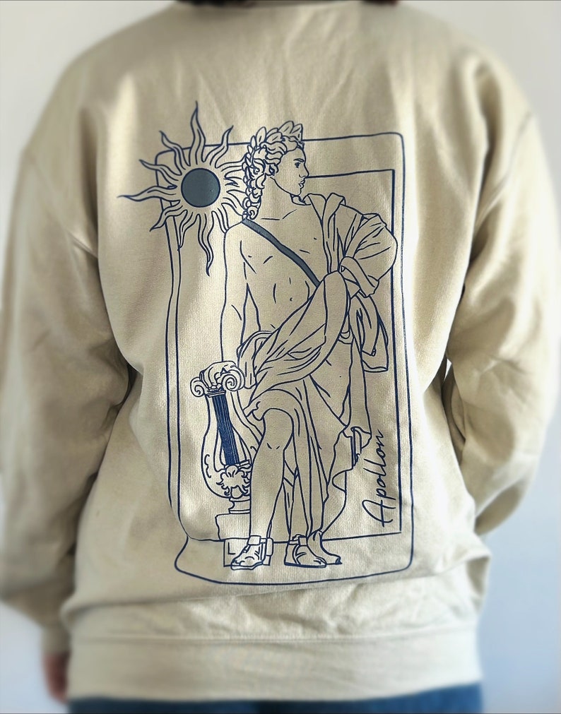 Apollo Laurel T-shirt/sweater Greek Mythology Tarot Card - Etsy