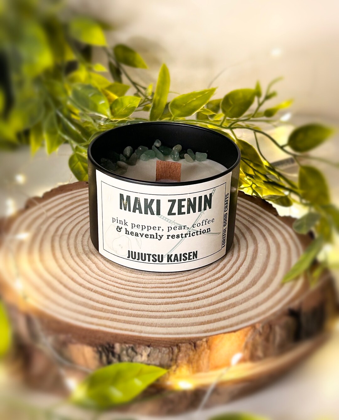 PREORDER Maki Zenin Scented Soy Candle/wax Melt | Fandom Merch, JJK ...