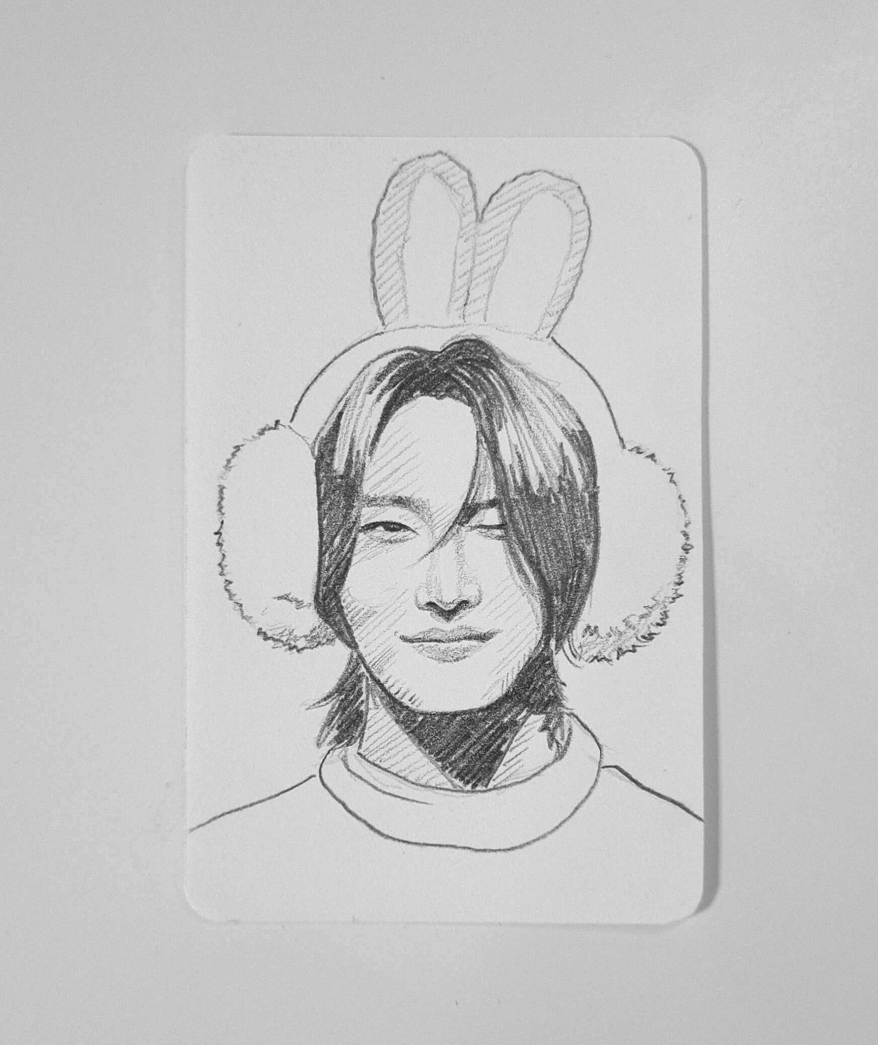 Seonghwa Photocard Drawing - Etsy