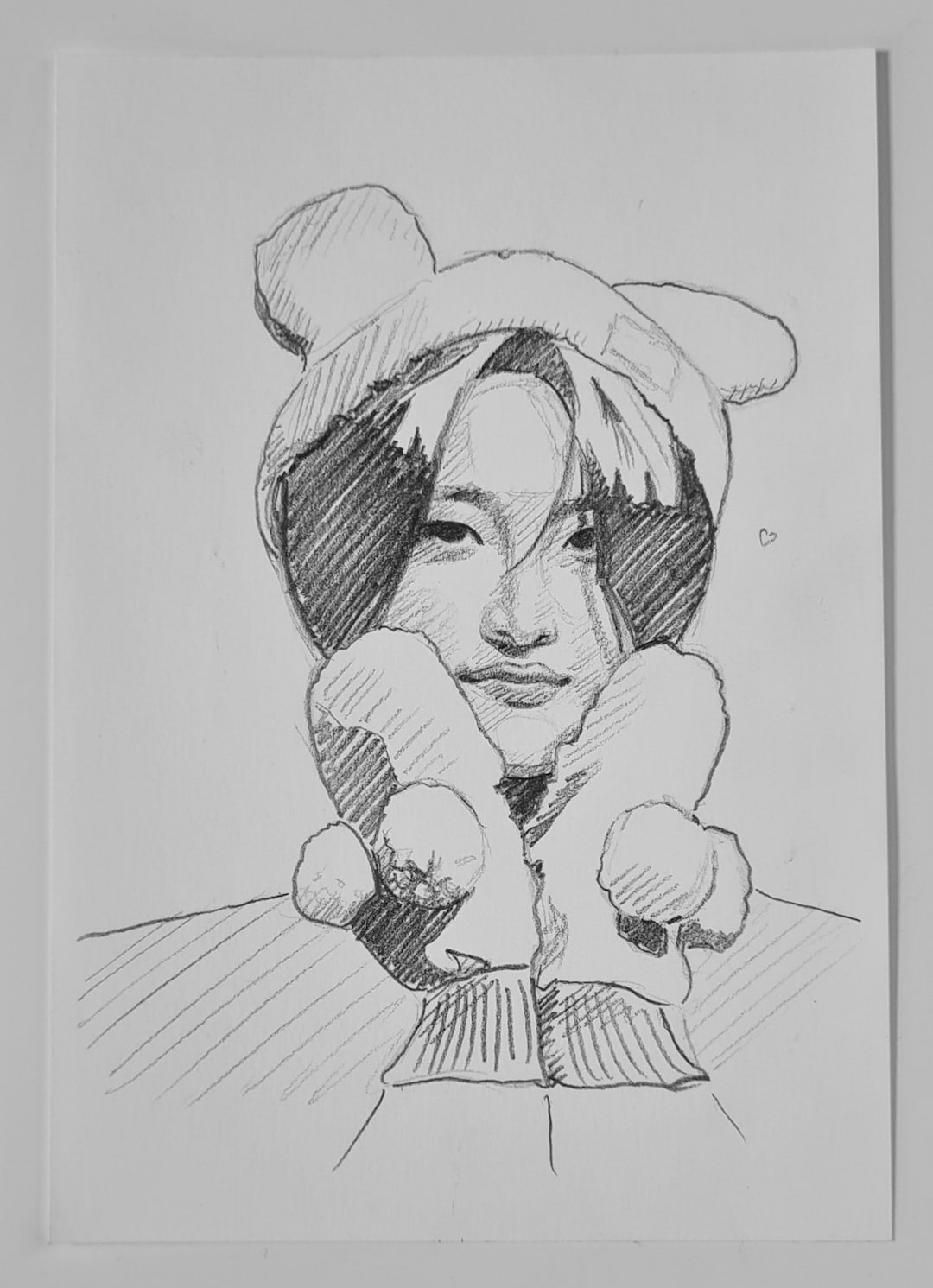 Seonghwa Original Graphite Drawing - Etsy