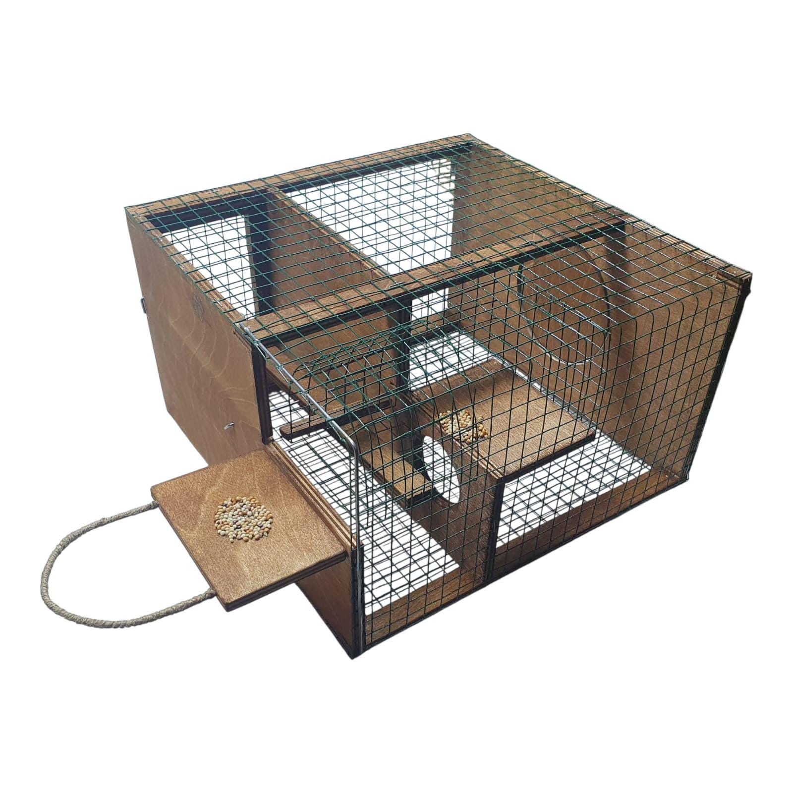 Automatic Sparrow Trap: Elevator Bird Catcher, Wooden & Metal - Etsy