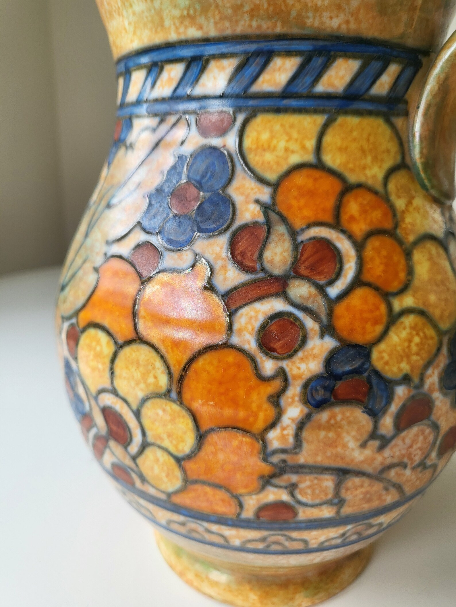 Early Charlotte Rhead Crown Ducal 'byzantine' Pattern Jug - Etsy